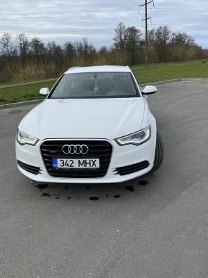 White Audi A6 2013 in Maardu, with an engine capacity of 3.00 L and mileage of 217 thousand km for 13700 €, photo 19 on AUTOMOTO.COM.LV