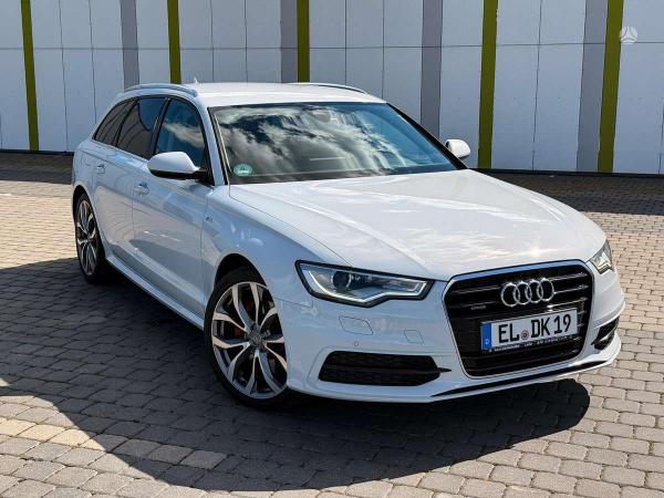 White Audi A6 2013 in Raseiniai, with an engine capacity of 2.97 L and mileage of 262 thousand km for 11700 €, photo 1 on AUTOMOTO.COM.LV