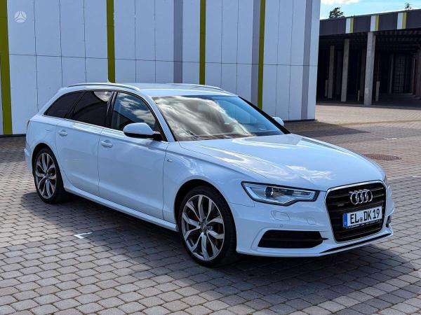 White Audi A6 2013 in Raseiniai, with an engine capacity of 2.97 L and mileage of 262 thousand km for 11700 €, photo 3 on AUTOMOTO.COM.LV
