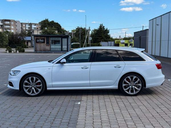 White Audi A6 2013 in Raseiniai, with an engine capacity of 2.97 L and mileage of 262 thousand km for 11700 €, photo 7 on AUTOMOTO.COM.LV