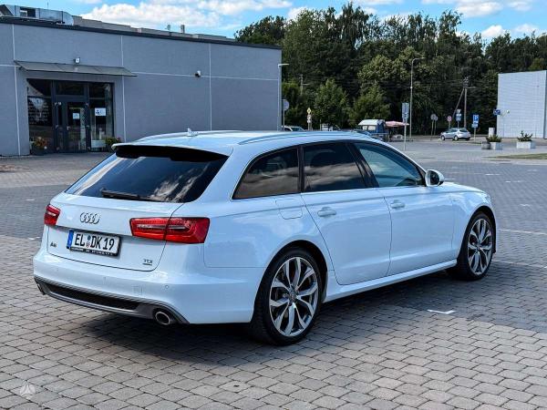 White Audi A6 2013 in Raseiniai, with an engine capacity of 2.97 L and mileage of 262 thousand km for 11700 €, photo 8 on AUTOMOTO.COM.LV