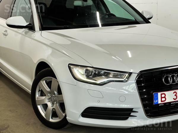 White Audi A6 2013 in Jurmala, with an engine capacity of 3.00 L and mileage of 250 thousand km for 8950 €, photo 4 on AUTOMOTO.COM.LV