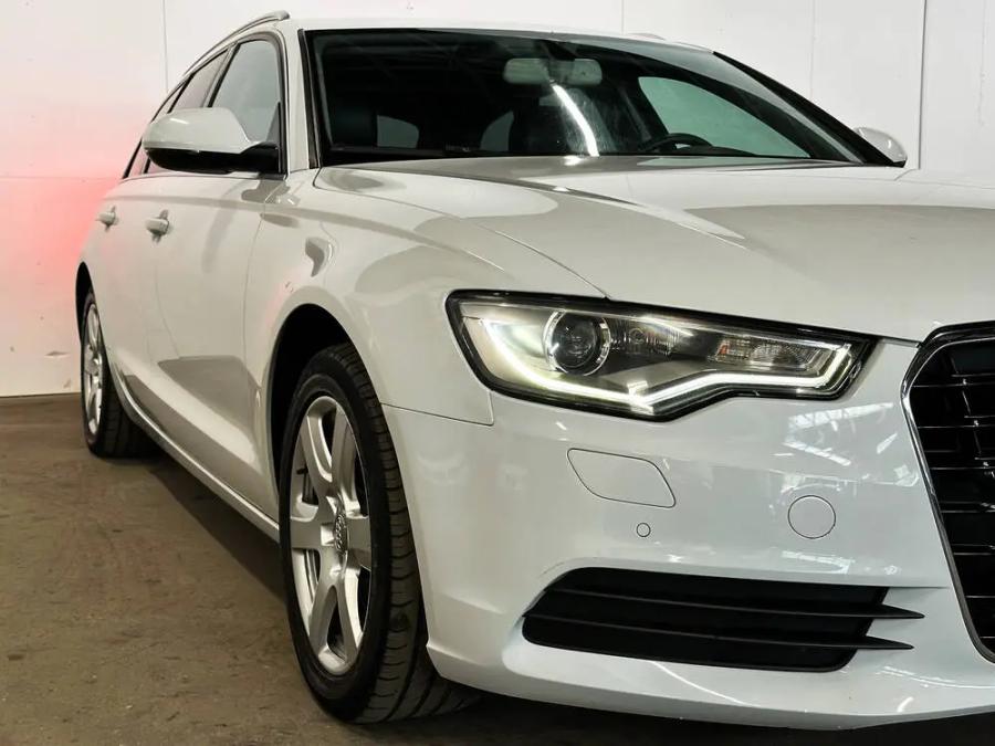 White Audi A6 2013 in Jurmala, with an engine capacity of 3.00 L and mileage of 250 thousand km for 8950 €, photo 8 on AUTOMOTO.COM.LV