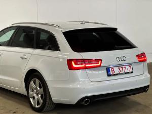 White Audi A6 2013 in Jurmala, with an engine capacity of 3.00 L and mileage of 250 thousand km for 8950 €, photo 13 on AUTOMOTO.COM.LV