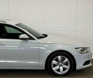 White Audi A6 2013 in Jurmala, with an engine capacity of 3.00 L and mileage of 250 thousand km for 8950 €, photo 20 on AUTOMOTO.COM.LV