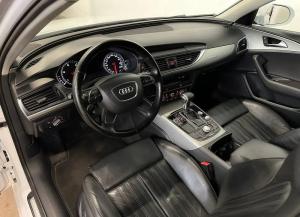 White Audi A6 2013 in Jurmala, with an engine capacity of 3.00 L and mileage of 250 thousand km for 8950 €, photo 30 on AUTOMOTO.COM.LV