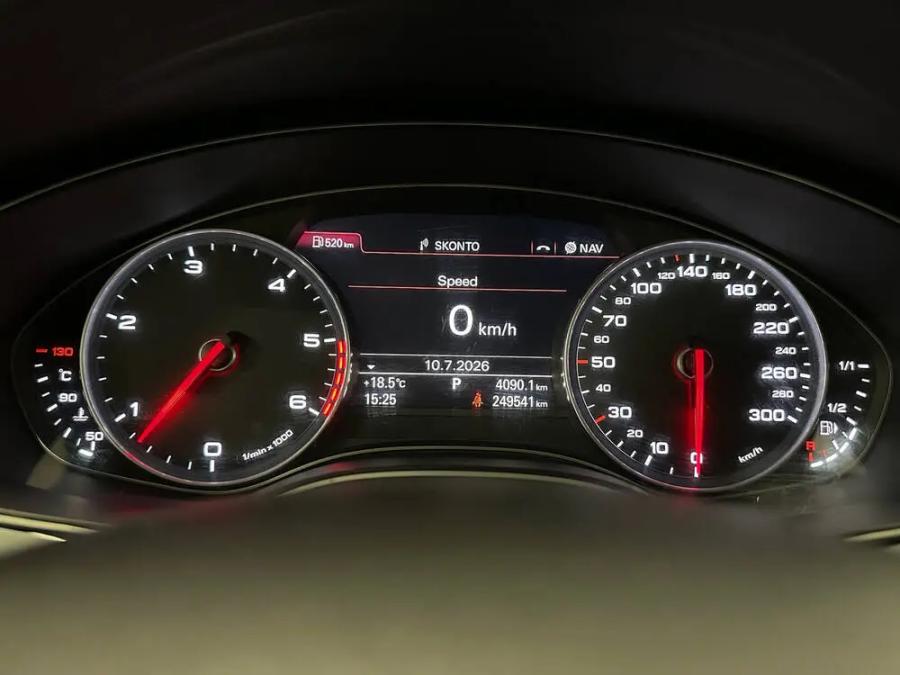 White Audi A6 2013 in Jurmala, with an engine capacity of 3.00 L and mileage of 250 thousand km for 8950 €, photo 64 on AUTOMOTO.COM.LV