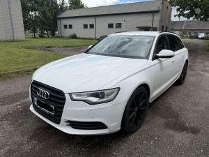 White Audi A6 2013 in Telschi, with an engine capacity of 1.97 L and mileage of 223 thousand km for 5800 €, photo  on AUTOMOTO.COM.LV