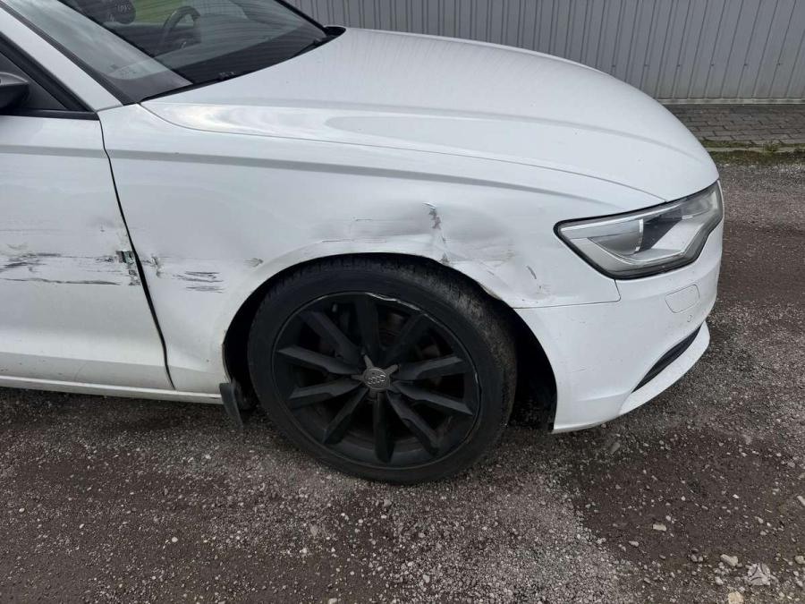 White Audi A6 2013 in Telschi, with an engine capacity of 1.97 L and mileage of 223 thousand km for 5800 €, photo 4 on AUTOMOTO.COM.LV