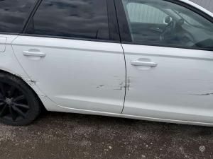 White Audi A6 2013 in Telschi, with an engine capacity of 1.97 L and mileage of 223 thousand km for 5800 €, photo 6 on AUTOMOTO.COM.LV