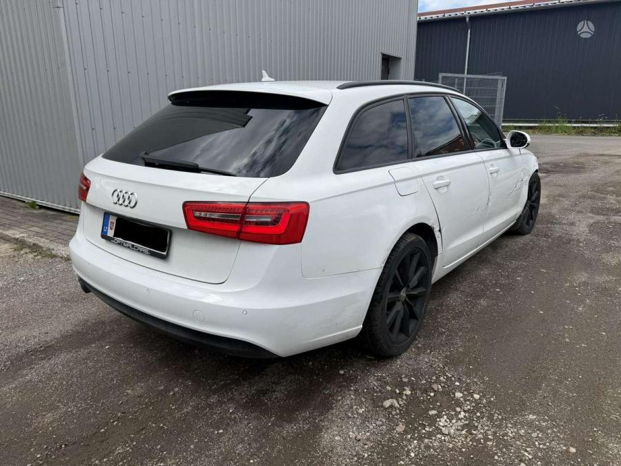 White Audi A6 2013 in Telschi, with an engine capacity of 1.97 L and mileage of 223 thousand km for 5800 €, photo 8 on AUTOMOTO.COM.LV