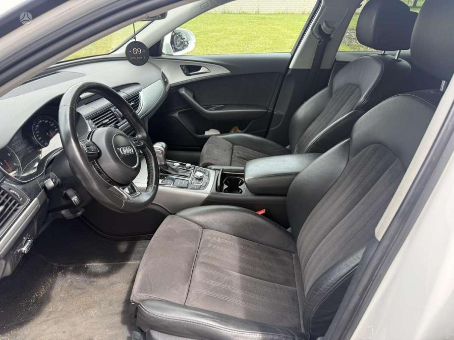 White Audi A6 2013 in Telschi, with an engine capacity of 1.97 L and mileage of 223 thousand km for 5800 €, photo 11 on AUTOMOTO.COM.LV
