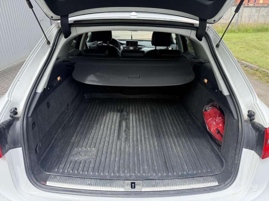 White Audi A6 2013 in Telschi, with an engine capacity of 1.97 L and mileage of 223 thousand km for 5800 €, photo 14 on AUTOMOTO.COM.LV