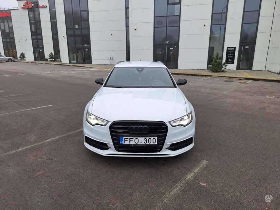 White Audi A6 2013 in Kaunas, with an engine capacity of 2.97 L and mileage of 330 thousand km for 11700 €, photo 3 on AUTOMOTO.COM.LV