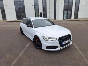 White Audi A6 2013 in Kaunas, with an engine capacity of 2.97 L and mileage of 330 thousand km for 11700 €, photo 6 on AUTOMOTO.COM.LV