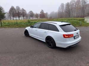 White Audi A6 2013 in Kaunas, with an engine capacity of 2.97 L and mileage of 330 thousand km for 11700 €, photo 8 on AUTOMOTO.COM.LV