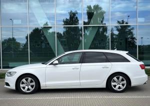 White Audi A6 2013 in Rezekne, with an engine capacity of 3.00 L and mileage of 239 thousand km for 8990 €, photo 5 on AUTOMOTO.COM.LV