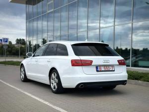 White Audi A6 2013 in Rezekne, with an engine capacity of 3.00 L and mileage of 239 thousand km for 8990 €, photo 6 on AUTOMOTO.COM.LV