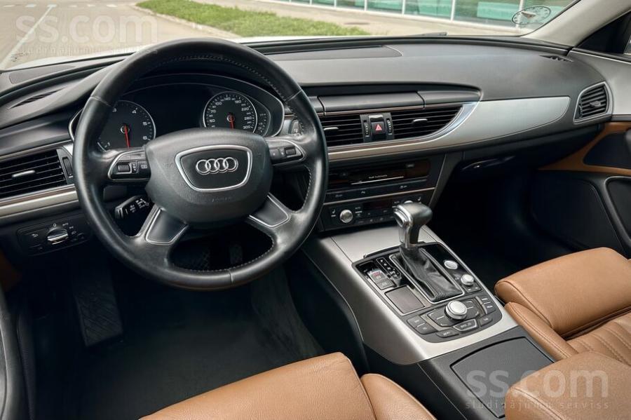 Balts Audi A6 2013 Rēzekne, ar dzinēja tilpumu 3.00 L un nobraukumu 239 tūkst. km par 8990 €, foto 12 vietnē AUTOMOTO.COM.LV
