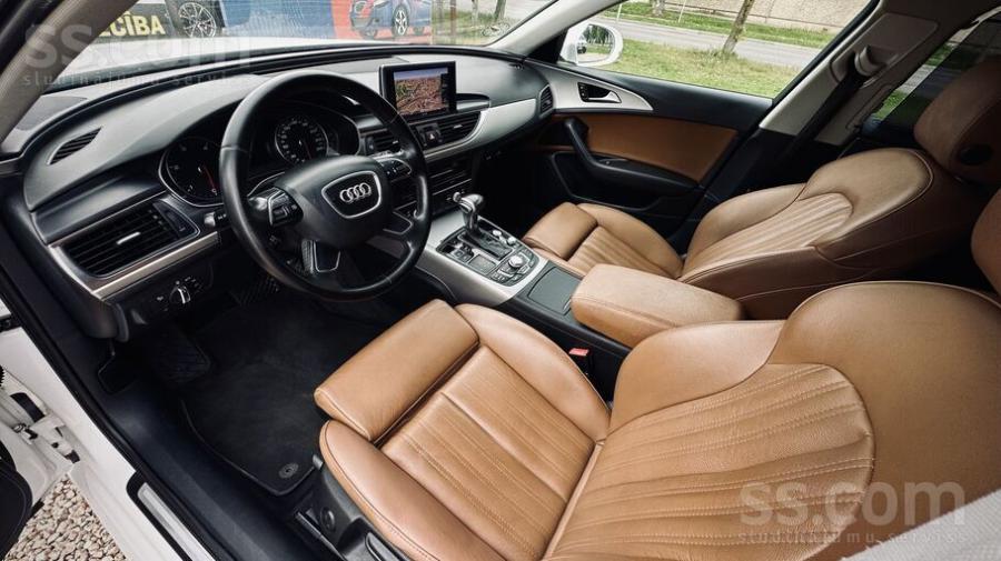 Balts Audi A6 2013 Rēzekne, ar dzinēja tilpumu 3.00 L un nobraukumu 239 tūkst. km par 8990 €, foto 13 vietnē AUTOMOTO.COM.LV