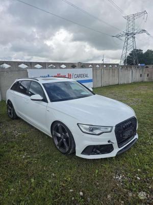 White Audi A6 2013 in Marijampole, with an engine capacity of 3.00 L and mileage of 300 thousand km for 6200 €, photo 6 on AUTOMOTO.COM.LV