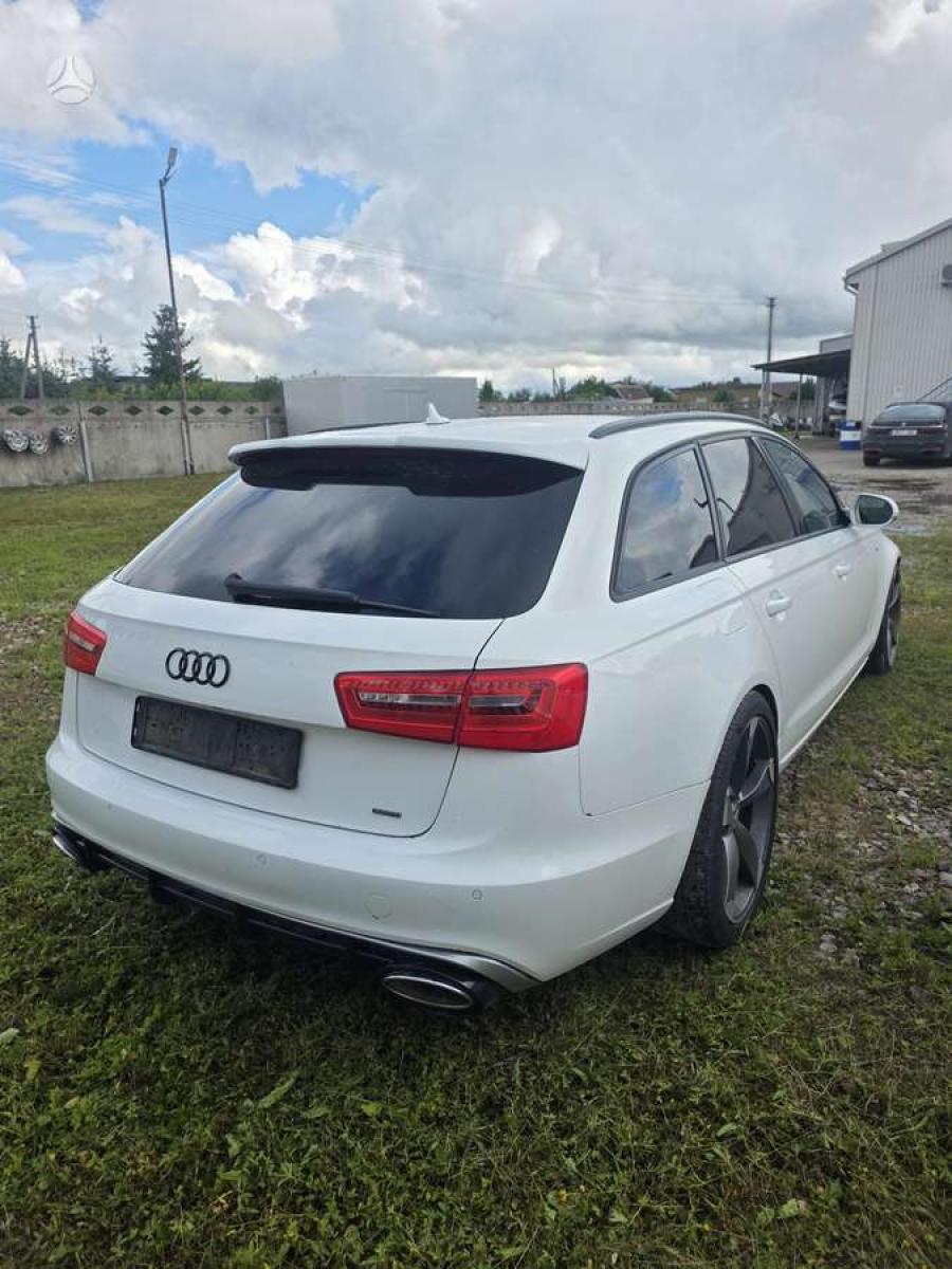 White Audi A6 2013 in Marijampole, with an engine capacity of 3.00 L and mileage of 300 thousand km for 6200 €, photo 9 on AUTOMOTO.COM.LV