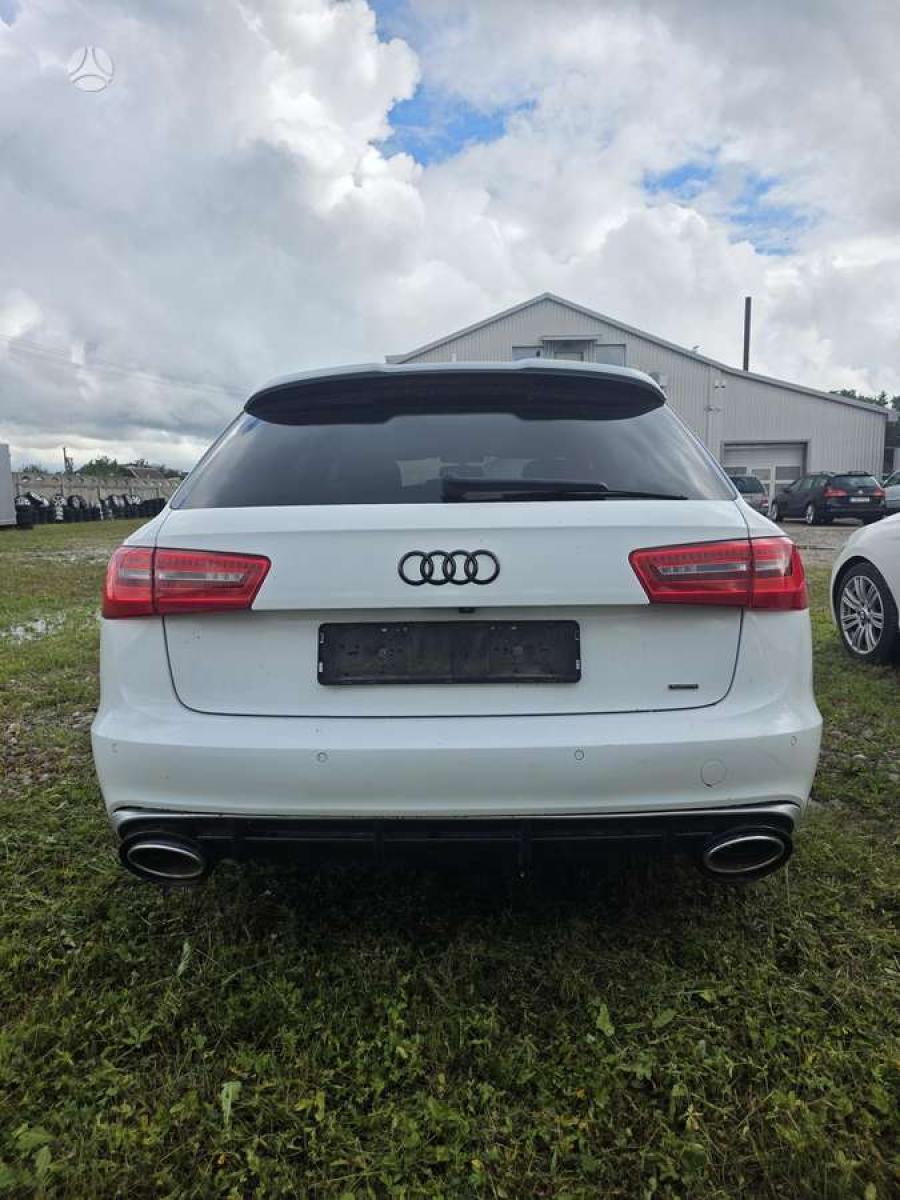 White Audi A6 2013 in Marijampole, with an engine capacity of 3.00 L and mileage of 300 thousand km for 6200 €, photo 10 on AUTOMOTO.COM.LV
