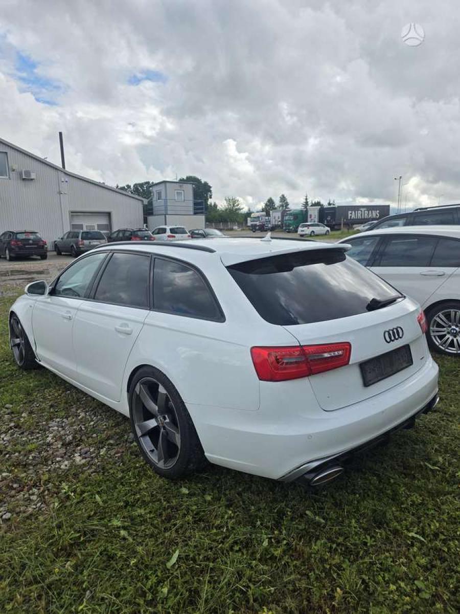 White Audi A6 2013 in Marijampole, with an engine capacity of 3.00 L and mileage of 300 thousand km for 6200 €, photo 12 on AUTOMOTO.COM.LV