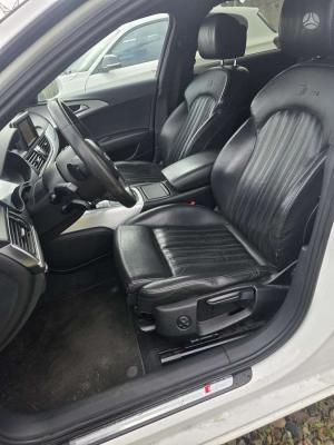 White Audi A6 2013 in Marijampole, with an engine capacity of 3.00 L and mileage of 300 thousand km for 6200 €, photo 16 on AUTOMOTO.COM.LV