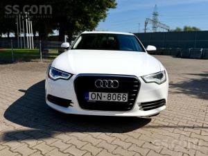 White Audi A6 2013 in Riga, with an engine capacity of 2.00 L and mileage of 354 thousand km for 7150 €, photo 3 on AUTOMOTO.COM.LV