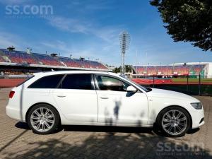 White Audi A6 2013 in Riga, with an engine capacity of 2.00 L and mileage of 354 thousand km for 7150 €, photo 8 on AUTOMOTO.COM.LV
