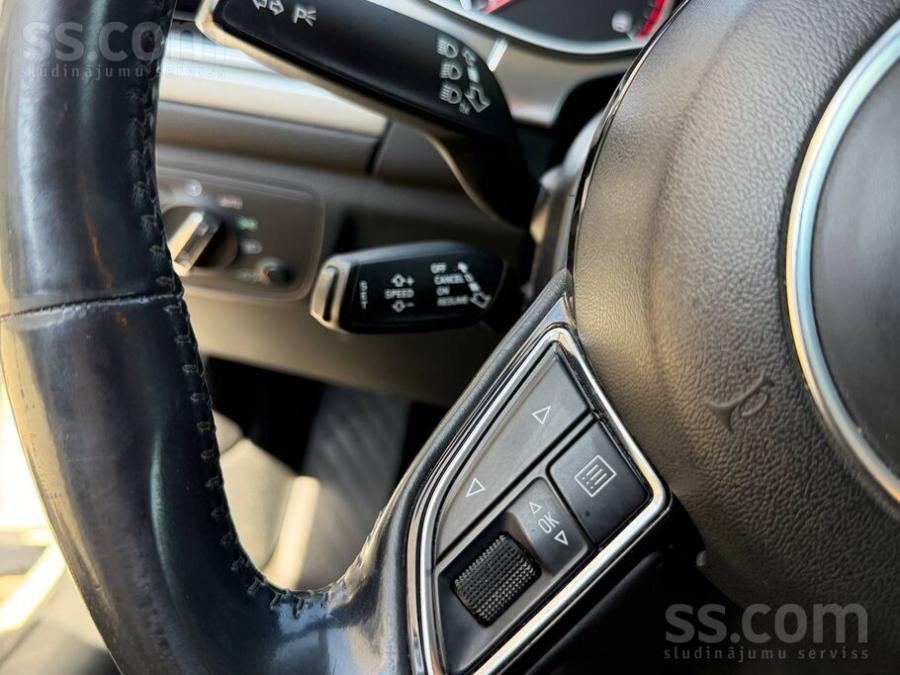 White Audi A6 2013 in Riga, with an engine capacity of 2.00 L and mileage of 354 thousand km for 7150 €, photo 16 on AUTOMOTO.COM.LV