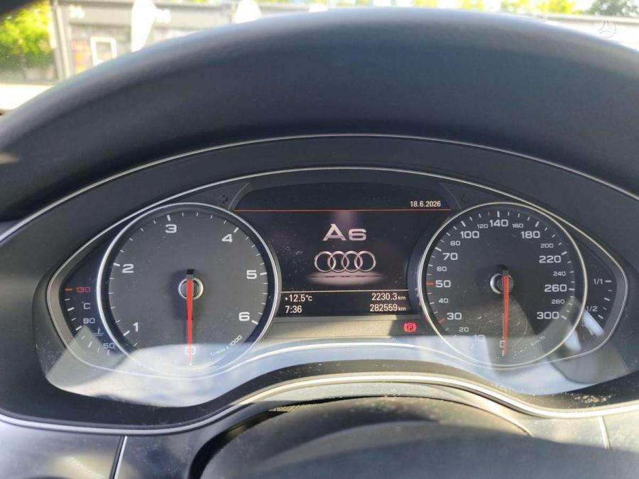 Balts Audi A6 2013 Šauļi, ar dzinēja tilpumu 1.97 L un nobraukumu 283 tūkst. km par 9000 €, foto 9 vietnē AUTOMOTO.COM.LV