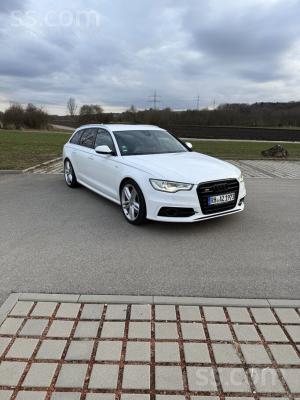 White Audi A6 2013 in Liepaja, with an engine capacity of 3.00 L and mileage of 167 thousand km for 15800 €, photo 4 on AUTOMOTO.COM.LV