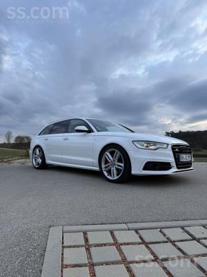 White Audi A6 2013 in Liepaja, with an engine capacity of 3.00 L and mileage of 167 thousand km for 15800 €, photo 5 on AUTOMOTO.COM.LV