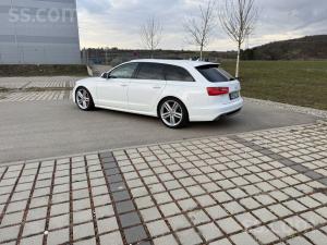 White Audi A6 2013 in Liepaja, with an engine capacity of 3.00 L and mileage of 167 thousand km for 15800 €, photo 7 on AUTOMOTO.COM.LV