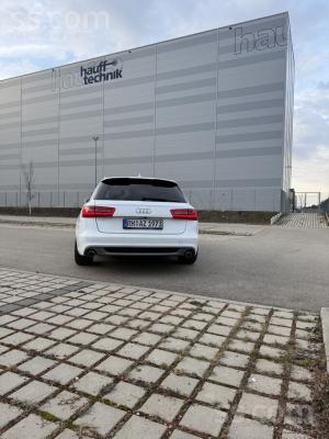 White Audi A6 2013 in Liepaja, with an engine capacity of 3.00 L and mileage of 167 thousand km for 15800 €, photo 8 on AUTOMOTO.COM.LV
