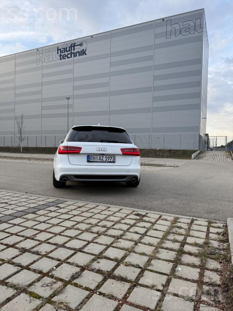 White Audi A6 2013 in Liepaja, with an engine capacity of 3.00 L and mileage of 167 thousand km for 15800 €, photo 8 on AUTOMOTO.COM.LV