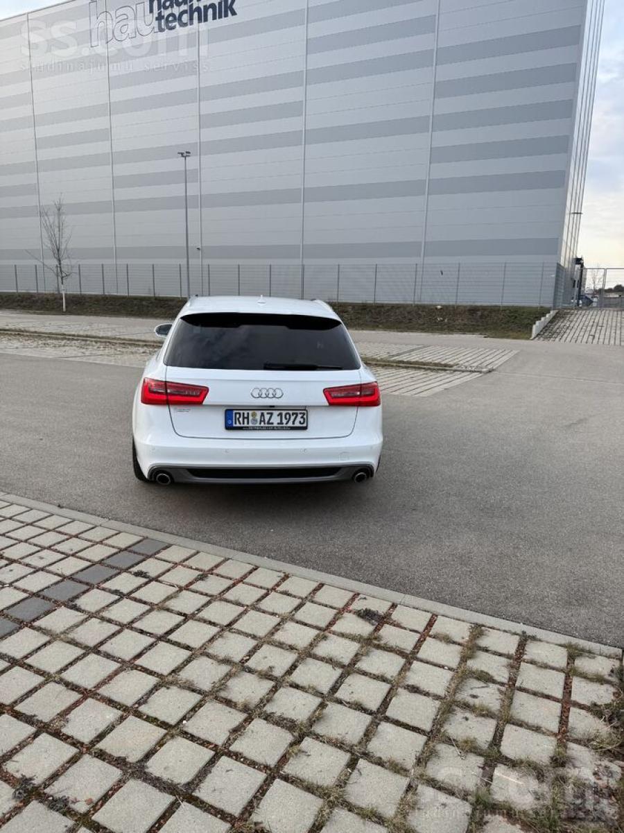 White Audi A6 2013 in Liepaja, with an engine capacity of 3.00 L and mileage of 167 thousand km for 15800 €, photo 9 on AUTOMOTO.COM.LV