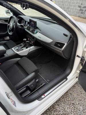 White Audi A6 2013 in Liepaja, with an engine capacity of 3.00 L and mileage of 167 thousand km for 15800 €, photo 14 on AUTOMOTO.COM.LV