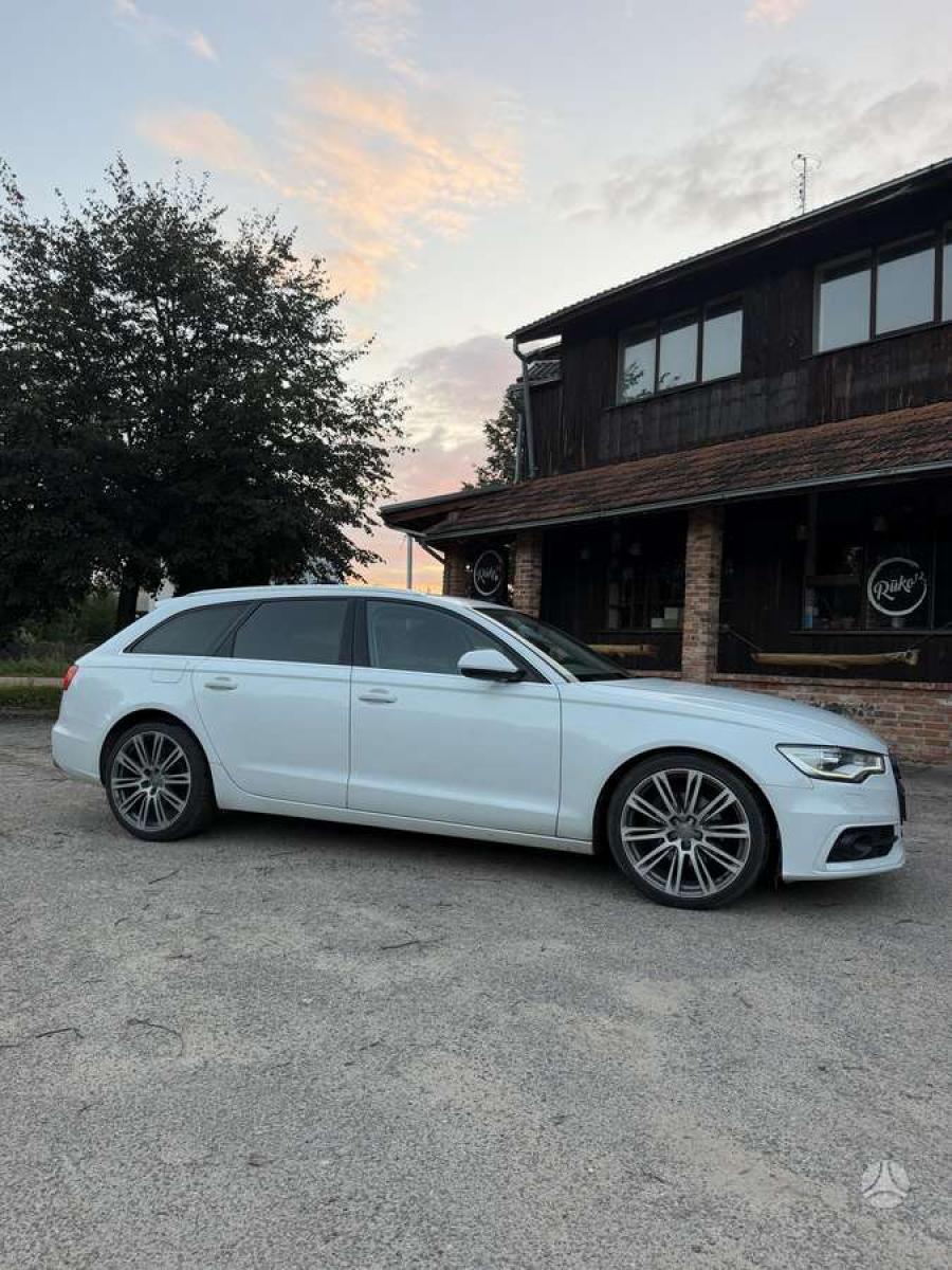Balts Audi A6 2013 Kauņa, ar dzinēja tilpumu 2.97 L un nobraukumu 320 tūkst. km par 8900 €, foto 12 vietnē AUTOMOTO.COM.LV