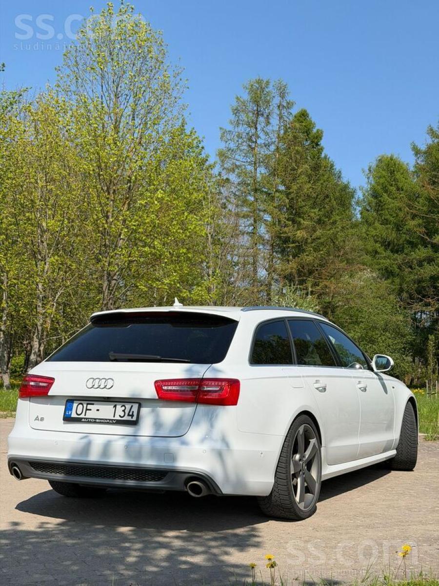 Balts Audi A6 2013 Tukums, ar dzinēja tilpumu 3.00 L un nobraukumu 284 tūkst. km par 12950 €, foto 6 vietnē AUTOMOTO.COM.LV
