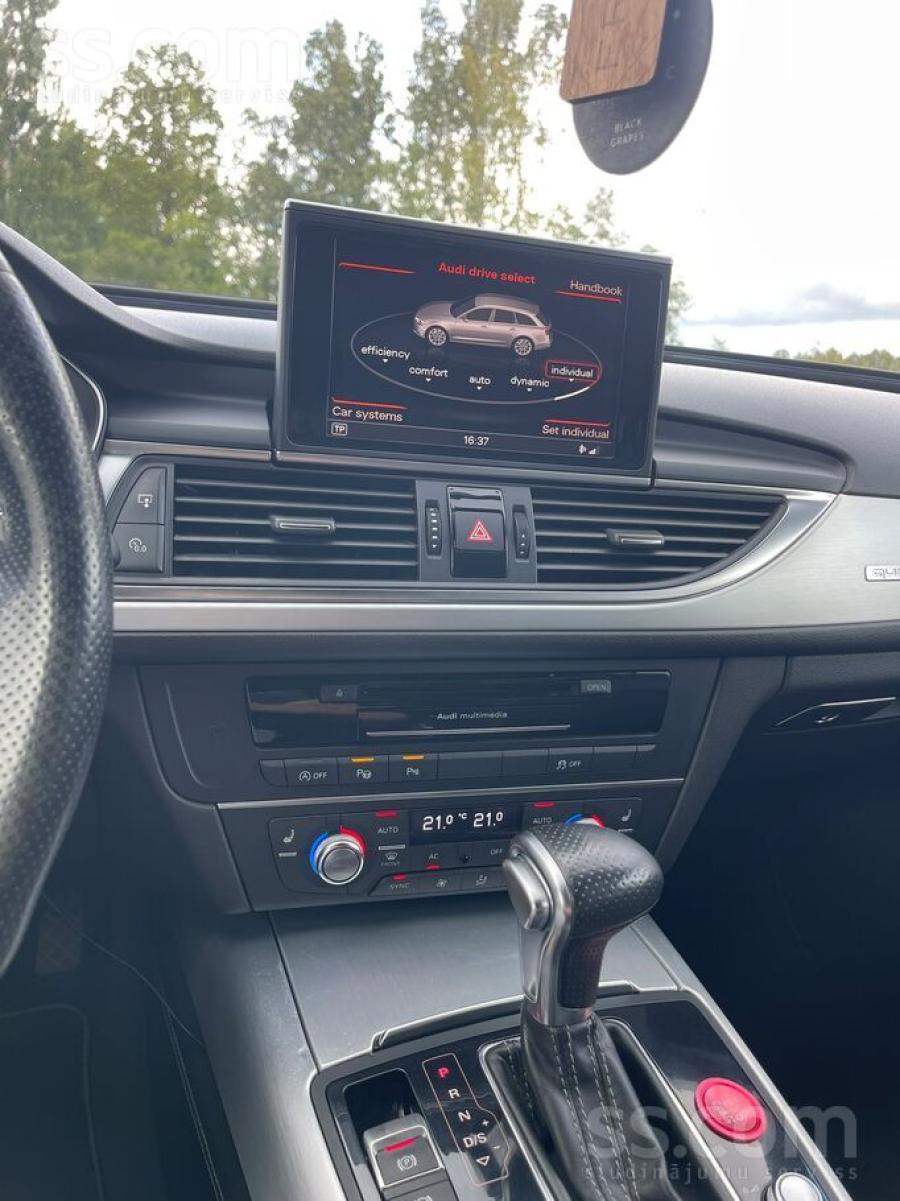 Balts Audi A6 2013 Tukums, ar dzinēja tilpumu 3.00 L un nobraukumu 284 tūkst. km par 12950 €, foto 13 vietnē AUTOMOTO.COM.LV