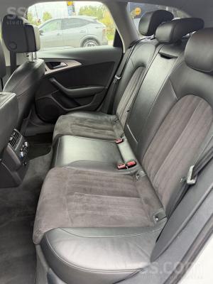 White Audi A6 2013 in Riga, with an engine capacity of 3.00 L and mileage of 438 thousand km for 6900 €, photo 12 on AUTOMOTO.COM.LV