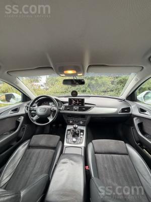 White Audi A6 2013 in Riga, with an engine capacity of 3.00 L and mileage of 438 thousand km for 6900 €, photo 13 on AUTOMOTO.COM.LV