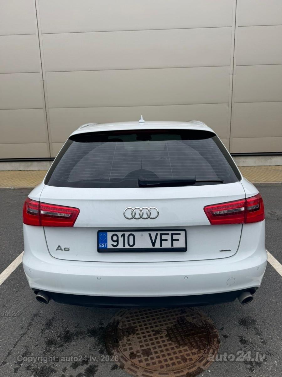 Balts Audi A6 2013 Tallina, ar dzinēja tilpumu 3.00 L un nobraukumu 199 tūkst. km par 10500 €, foto 4 vietnē AUTOMOTO.COM.LV