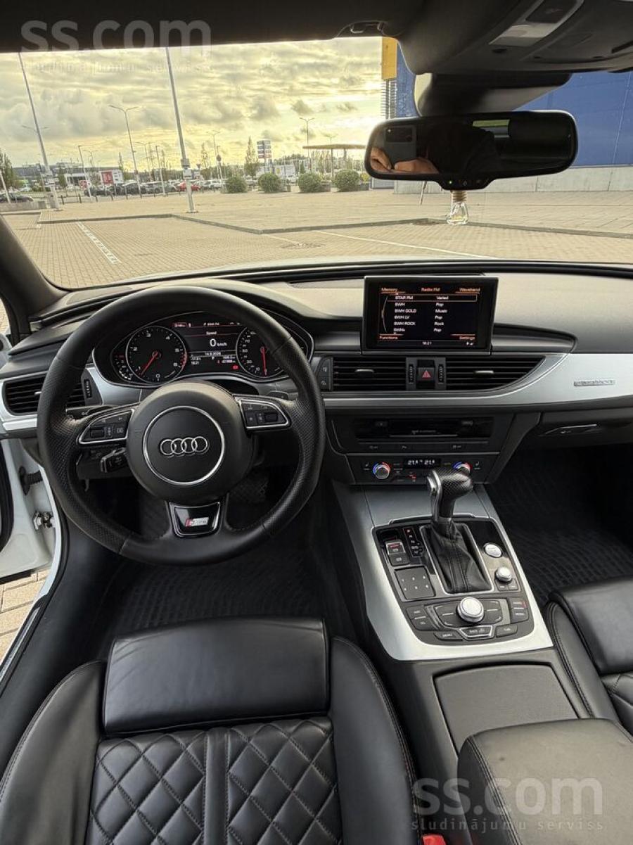 Balts Audi A6 2013 Rīga, ar dzinēja tilpumu 3.00 L un nobraukumu 421 tūkst. km par 14990 €, foto 13 vietnē AUTOMOTO.COM.LV