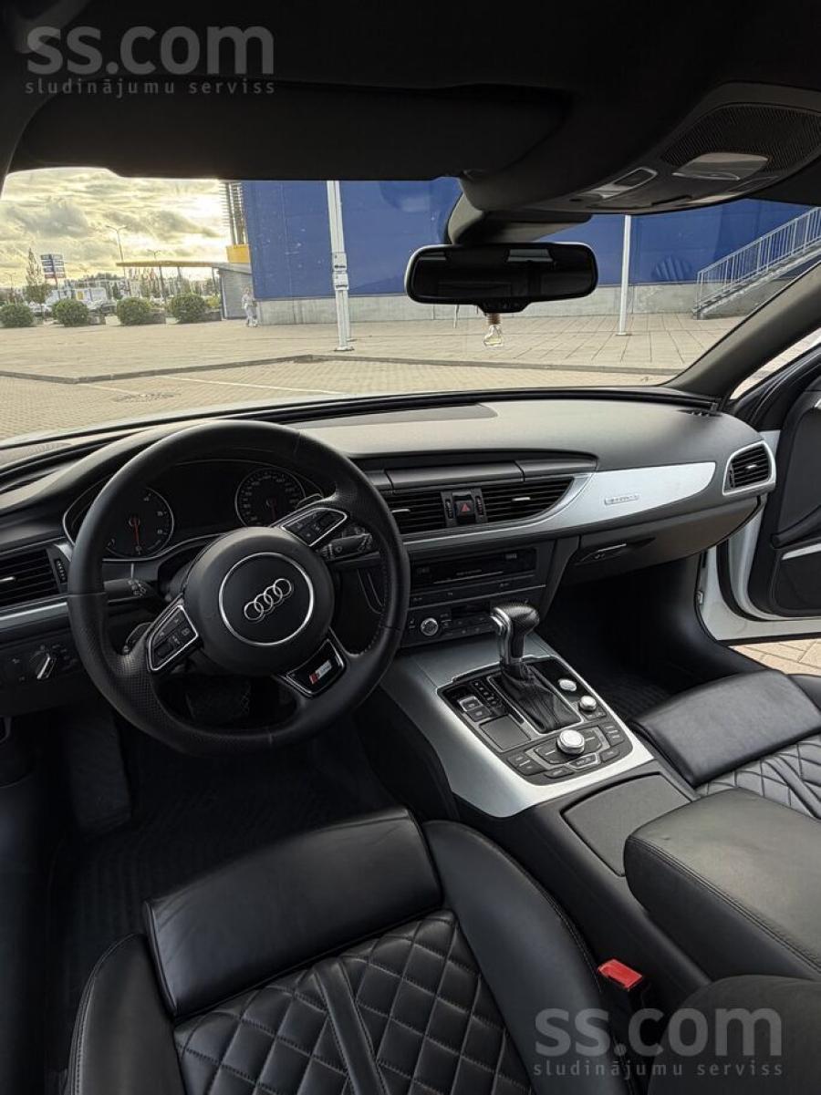 Balts Audi A6 2013 Rīga, ar dzinēja tilpumu 3.00 L un nobraukumu 421 tūkst. km par 14990 €, foto 16 vietnē AUTOMOTO.COM.LV