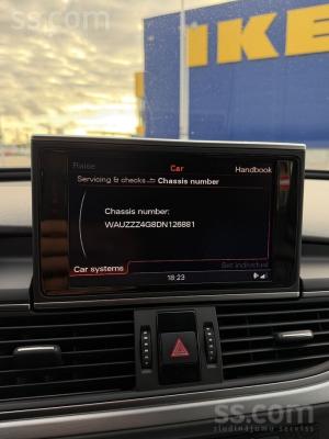 Balts Audi A6 2013 Rīga, ar dzinēja tilpumu 3.00 L un nobraukumu 421 tūkst. km par 14990 €, foto 21 vietnē AUTOMOTO.COM.LV