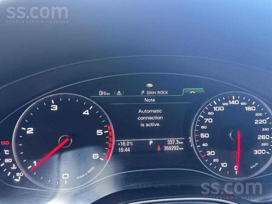 Balts Audi A6 2013 Rīga, ar dzinēja tilpumu 2.00 L un nobraukumu 358 tūkst. km par 7500 €, foto 11 vietnē AUTOMOTO.COM.LV
